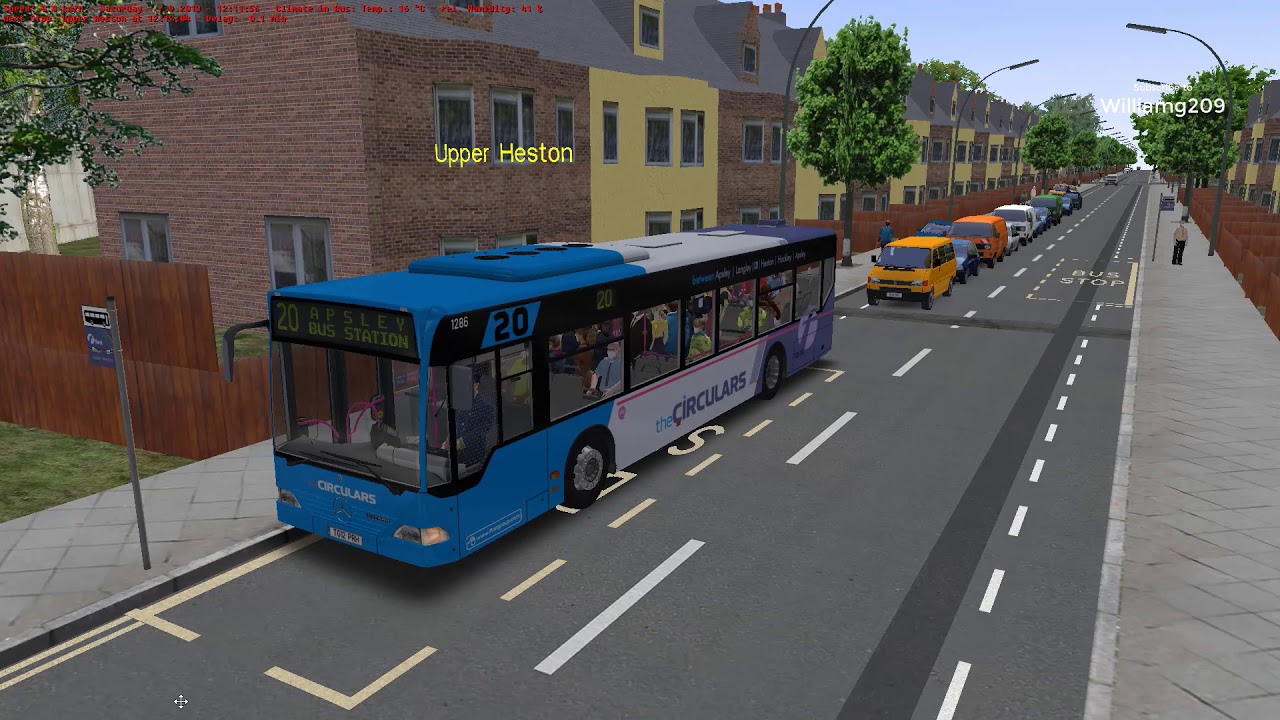 Omsi 2 - Bowdenham v4 - Line 20 - YouTube