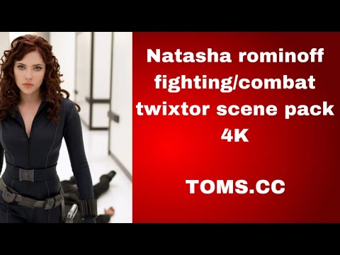 Natasha romanoff (black widow) fight scene twixtor scene pack 4K/60fps ...