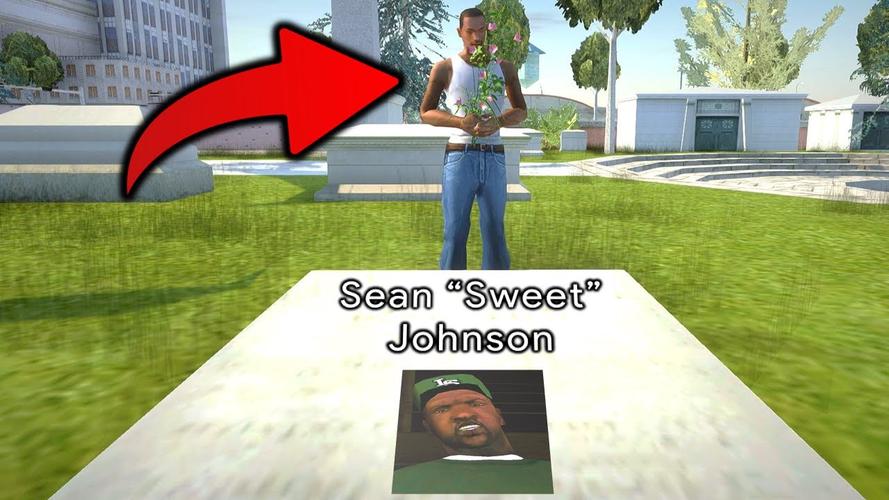 The Death of Sean "Sweet" Johnson From Grove Street - YouTube