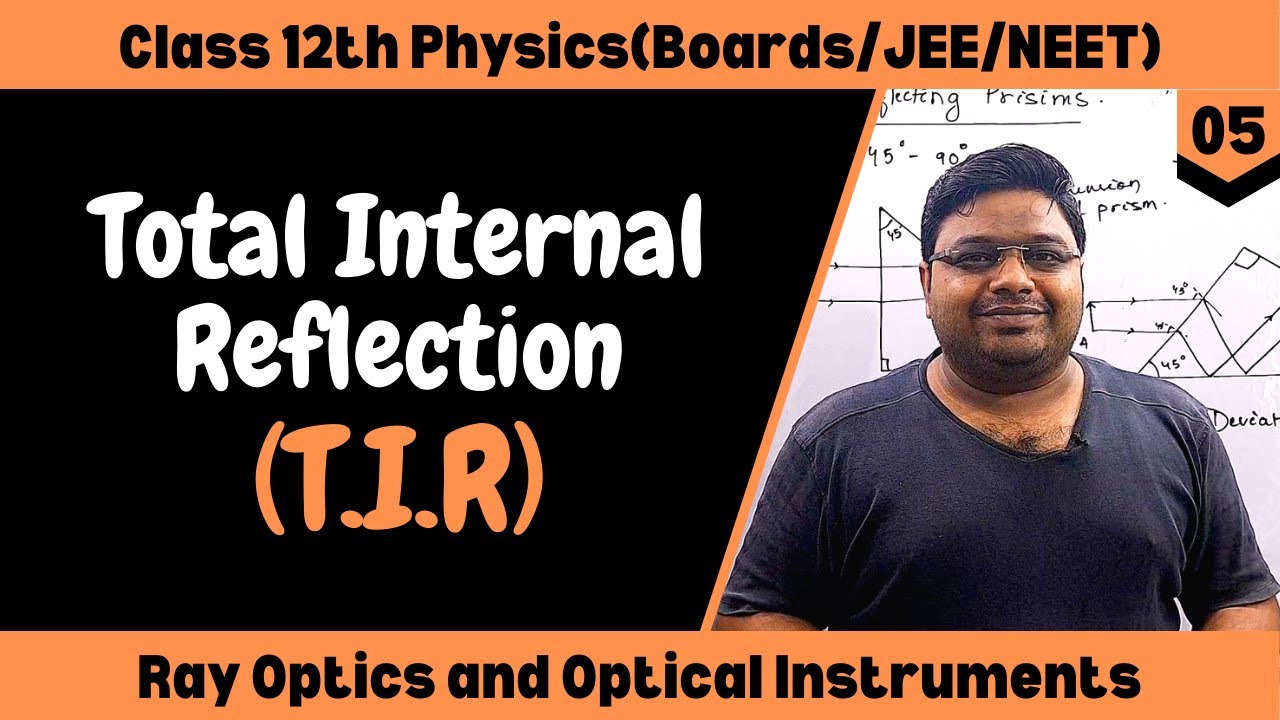 Total Internal Reflection Class 12th | Ray Optics Class 12th | JEE/NEET ...