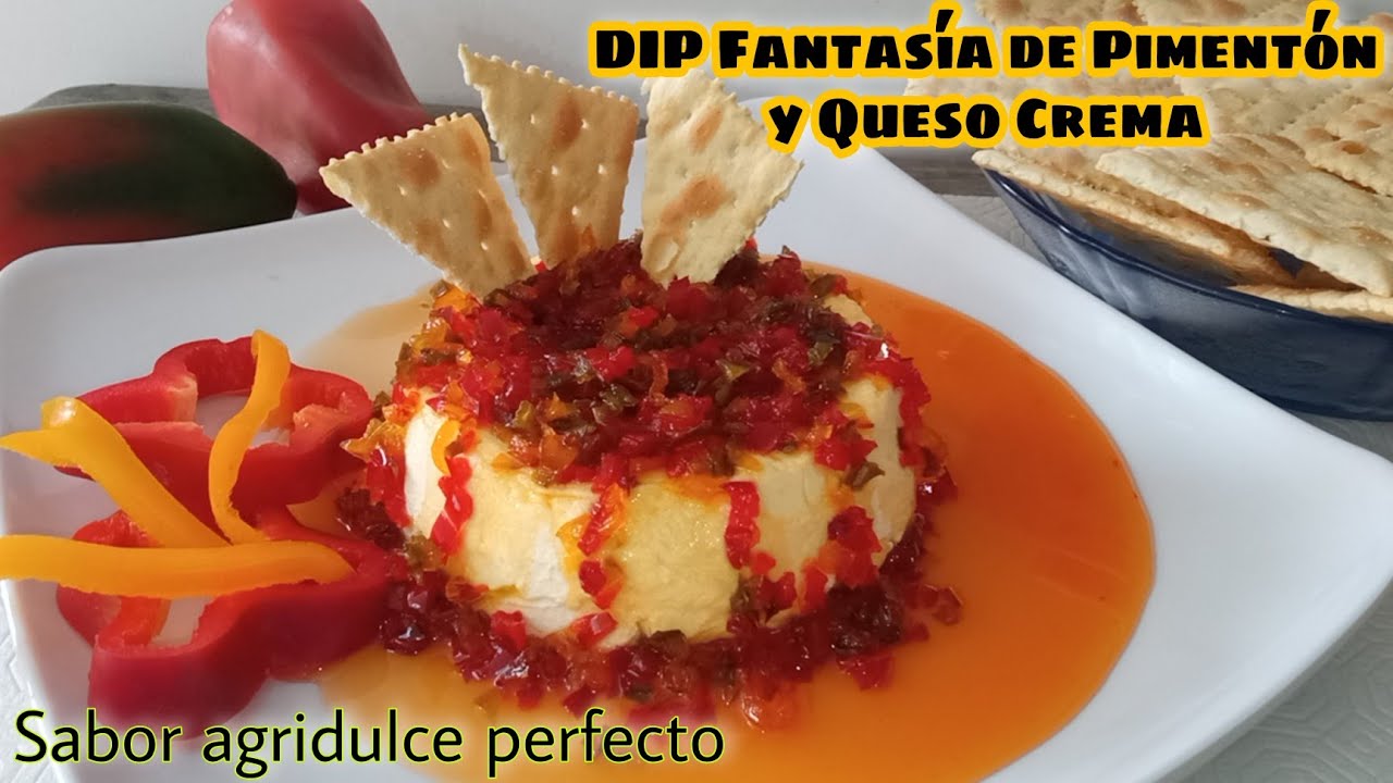 Dip Fantasía de Pimentón - No paro de hacerlo - Como hacer Dip de Queso ...
