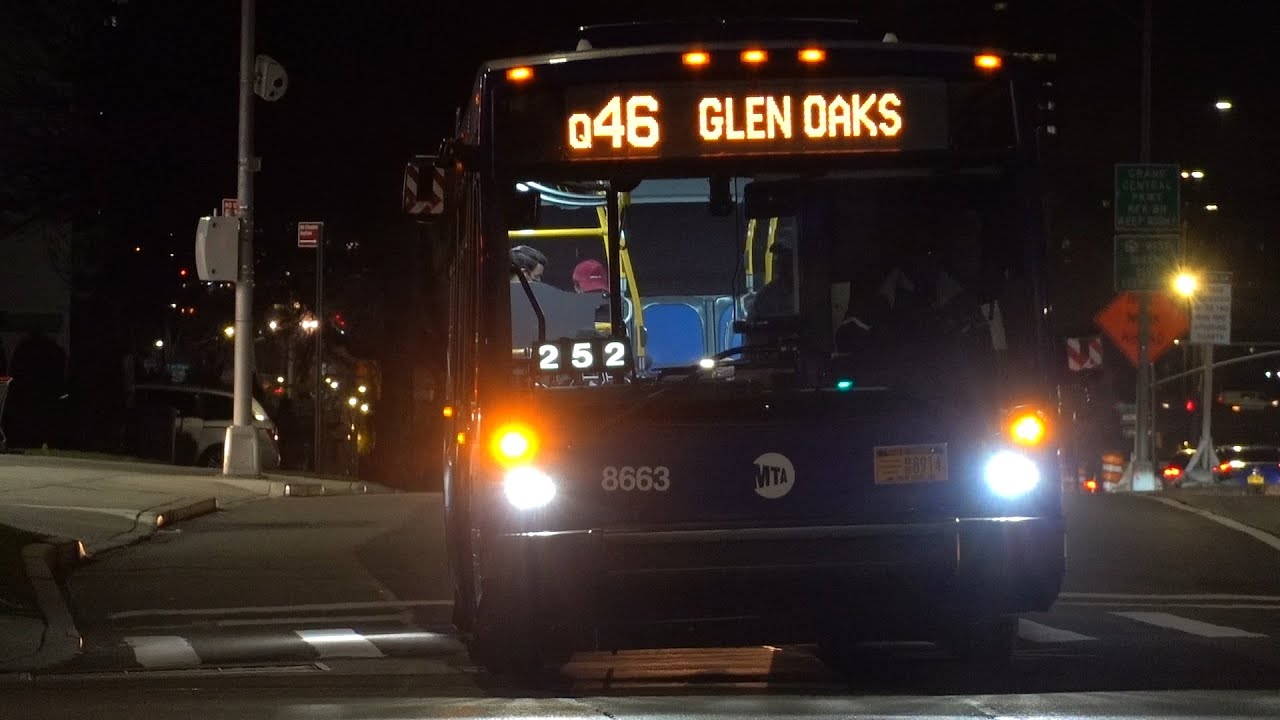 MTA New York City Bus 2019 Nova Bus LFS 8663 On The Q46 Limited @ Union ...
