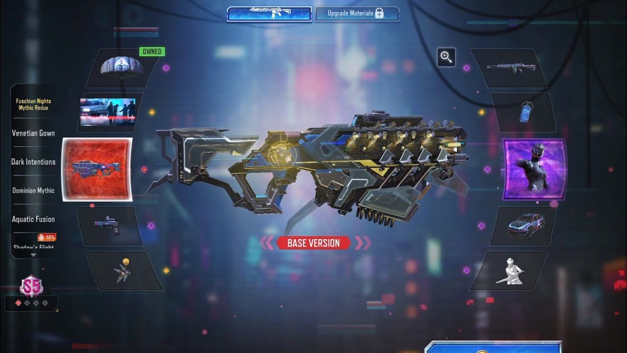 Codm Buying Full Fuschian Nights Lucky Draw | Switchblade X9 Neon ...