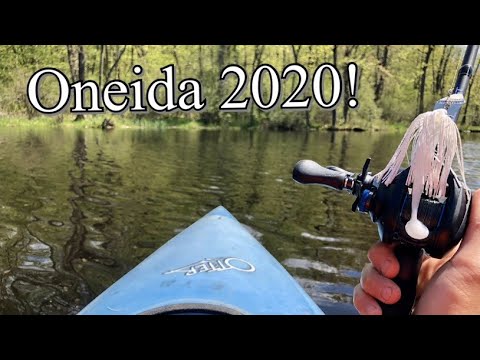 MULTI-Species KAYAK Fishing! (Oneida Lake Trip 2020) - YouTube