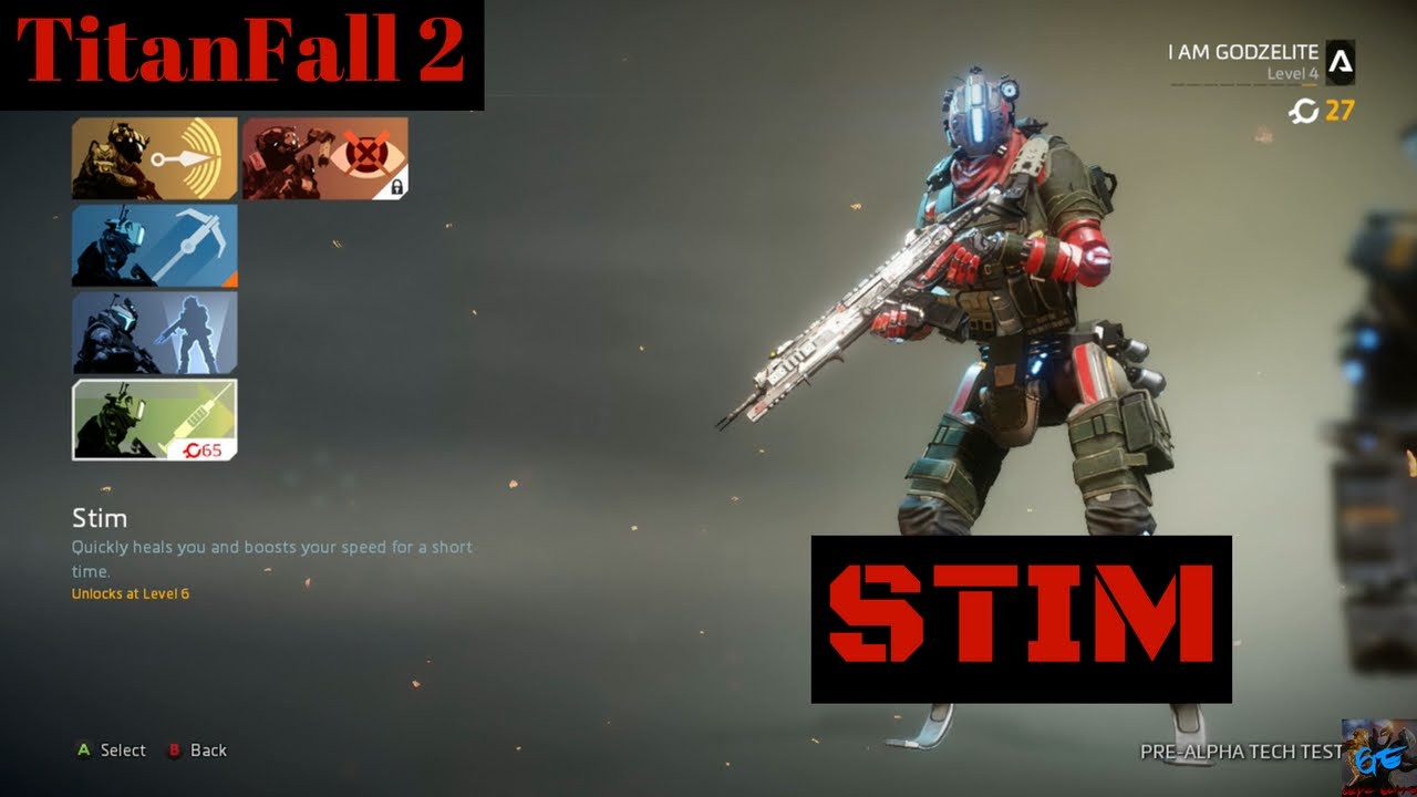 TitanFall 2 Stim info and gameplay - YouTube
