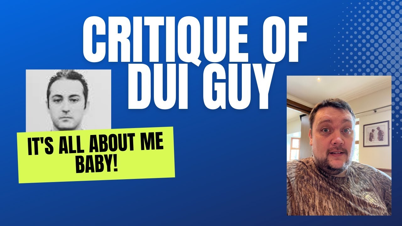 Critique of the DUI Guy "interviewing" Solomon Anderson - YouTube