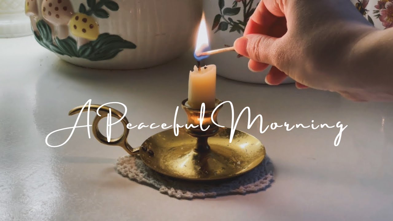 A PEACEFUL MORNING | COZY MORNING MUSIC - YouTube
