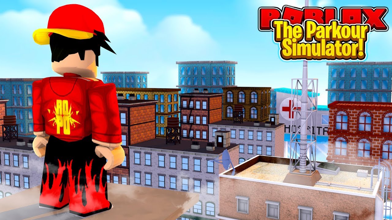 ROBLOX - THE PARKOUR SIMULATOR!! - YouTube