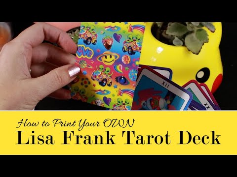 How To Make Lisa Frank Tarot Cards