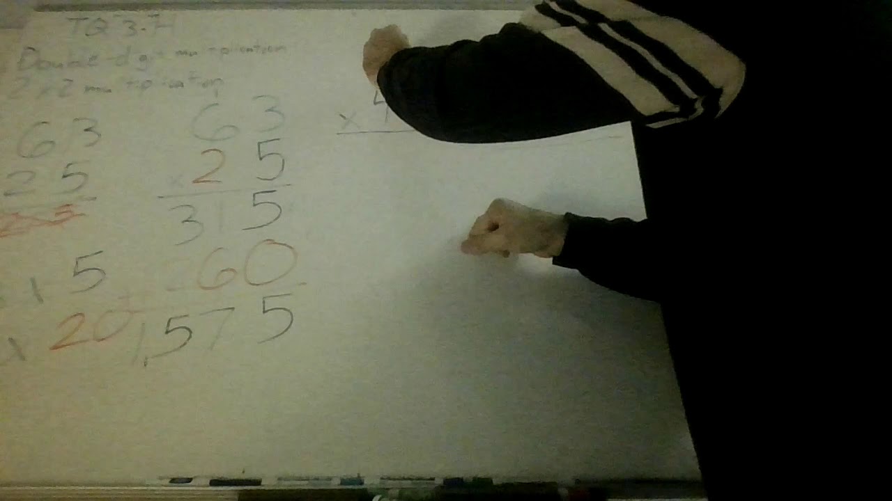 Mr. Flaherty Grade 4: Double-Digit Multiplication - YouTube