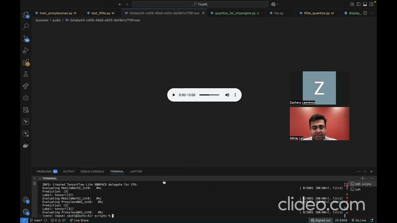CSE 145/237D - Machine Learning Model Demo (Quantized) - YouTube