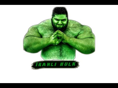 İranlı Hulk görenleri şaşırtıyor!