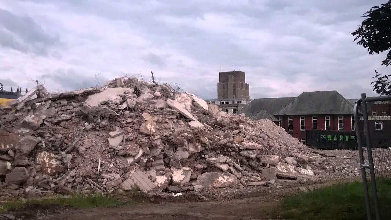 Cawarden demolition finally put the tower to rest - YouTube