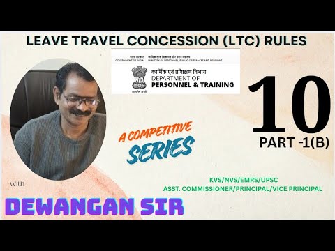 LEAVE TRAVEL CONCESSION PART 1 ( B) - YouTube