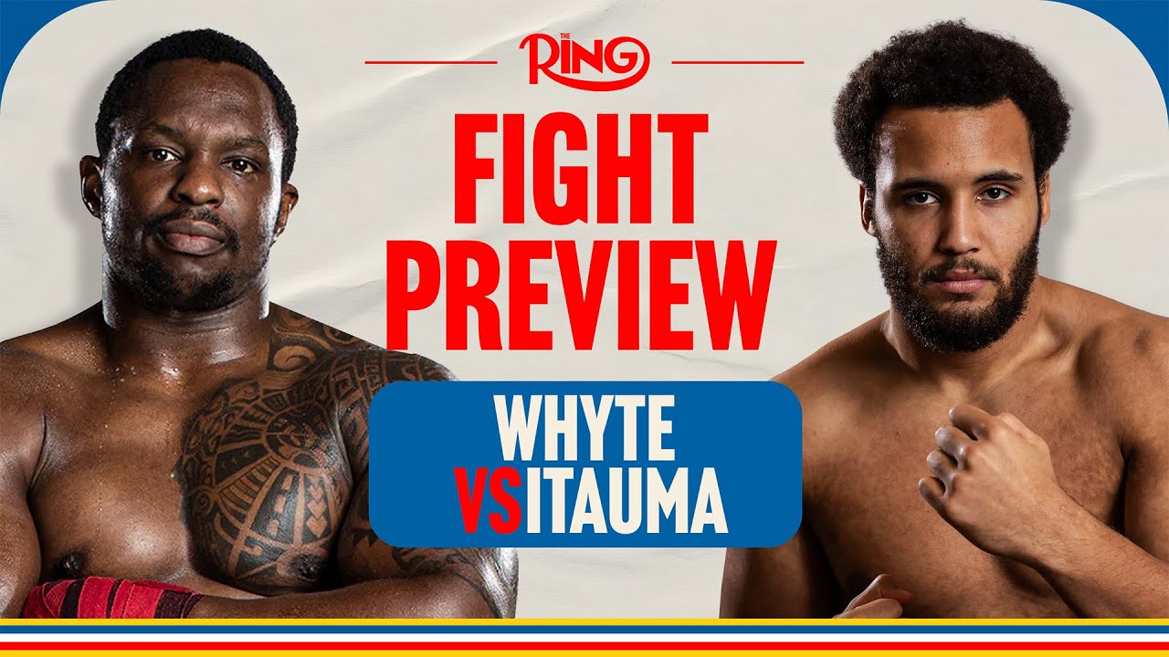 Experience Vs Youth! Dillian Whyte vs Moses Itauma | FIGHT CARD PREVIEW ...