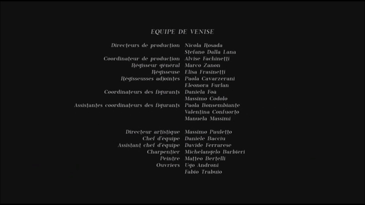 Générique de Fin/ End Crédit - The Young Pope - YouTube