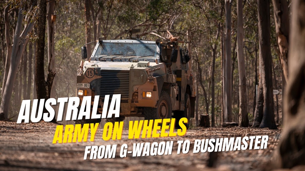Bushmaster, Hawkei, G-Wagon: Australia’s Mechanised Power Trio - YouTube