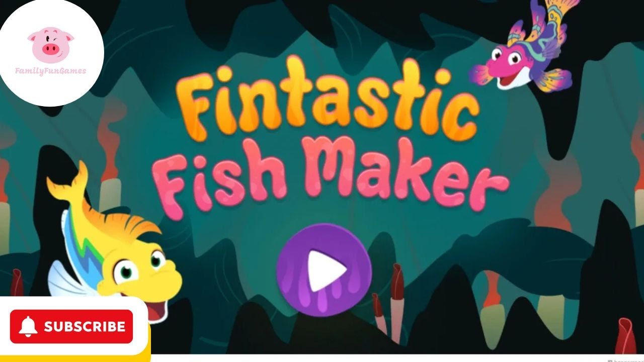 🐠 Splash and Bubbles: Fintastic Fish Maker | Creative Fun for Kids! 🌟 ...