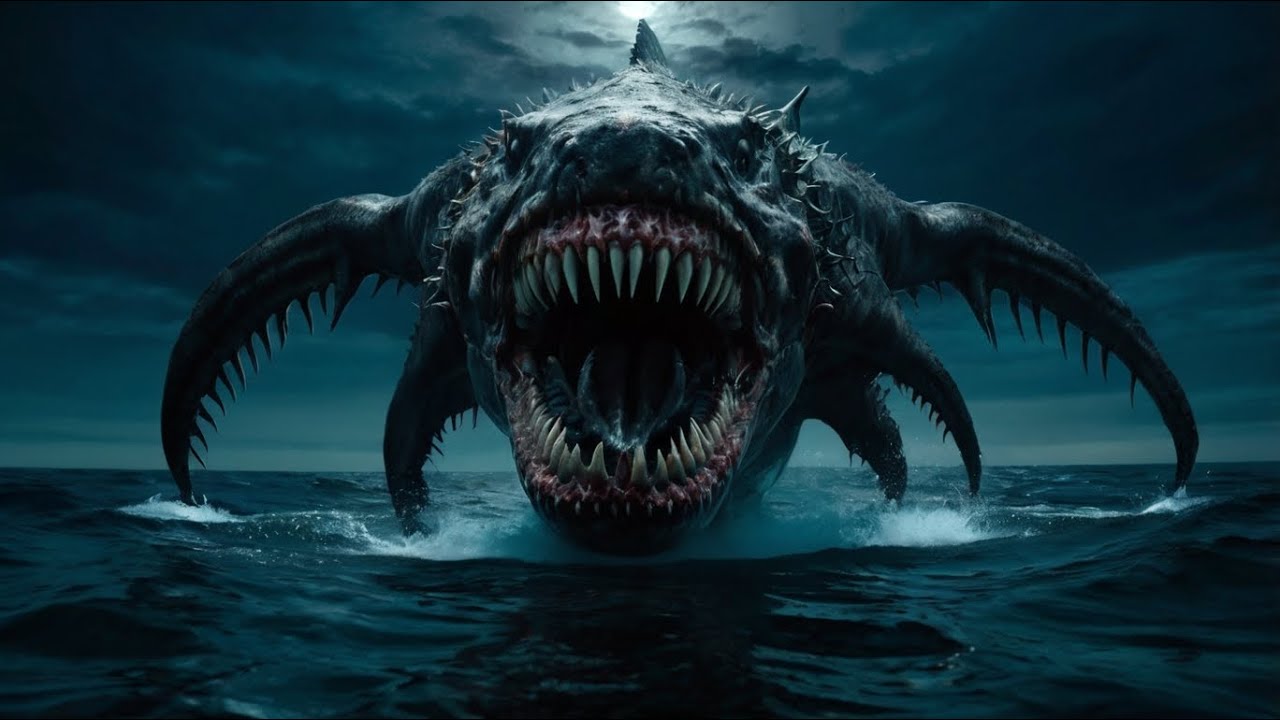 Monster Come out from Sea for Hunt Human - YouTube