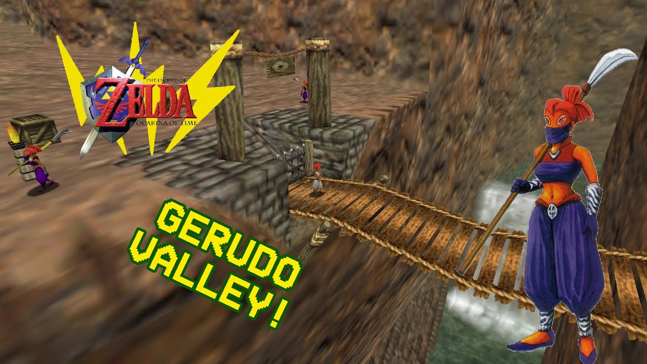 Gerudo Valley! - The Legend of Zelda: Ocarina of Time | Trilightning ...