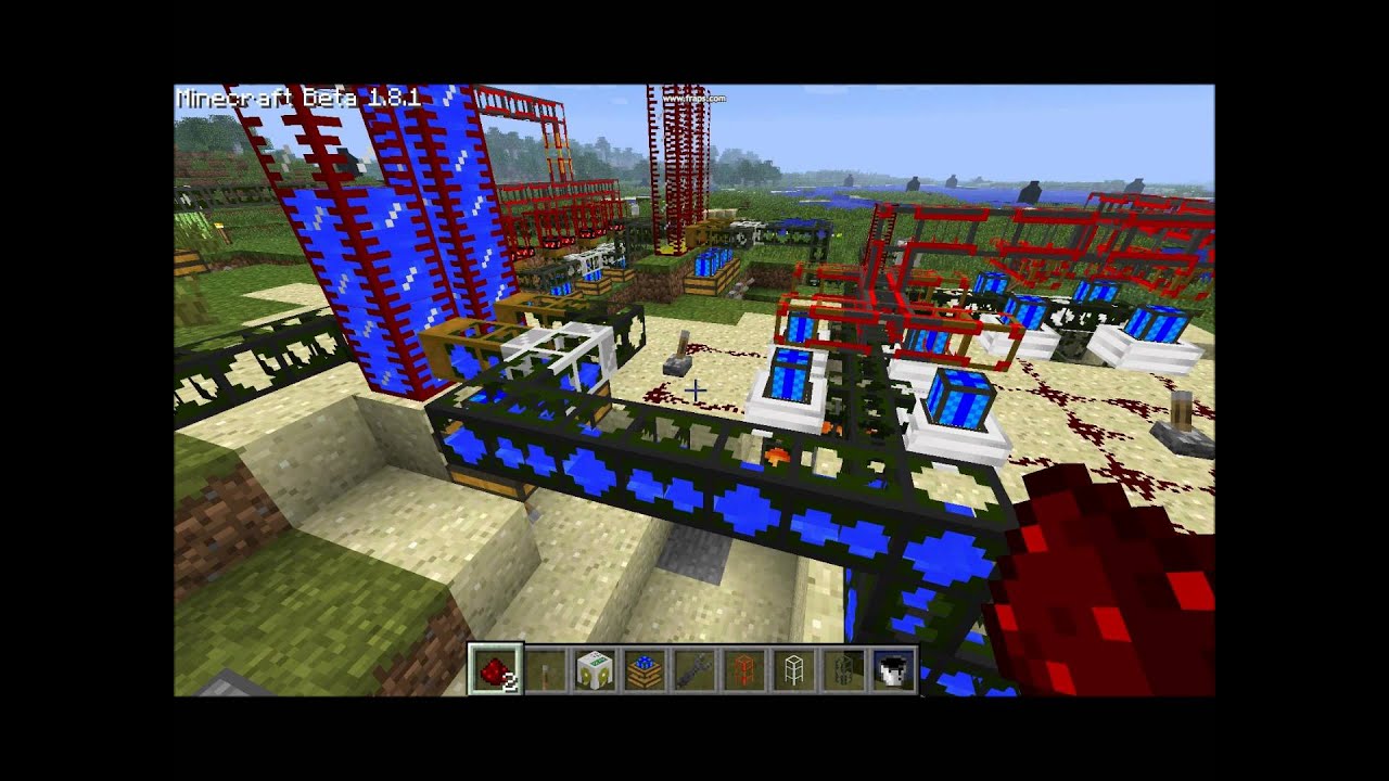 buildcraft refinary power plant - YouTube