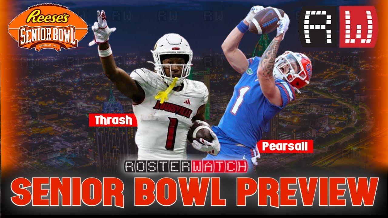Jamari Thrash & Ricky Pearsall | 2024 Senior Bowl Preview - RosterWatch ...