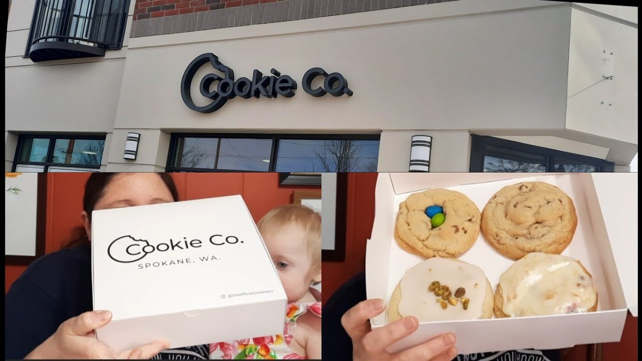 Tasting Cookie Co. cookies for the 1st time - YouTube