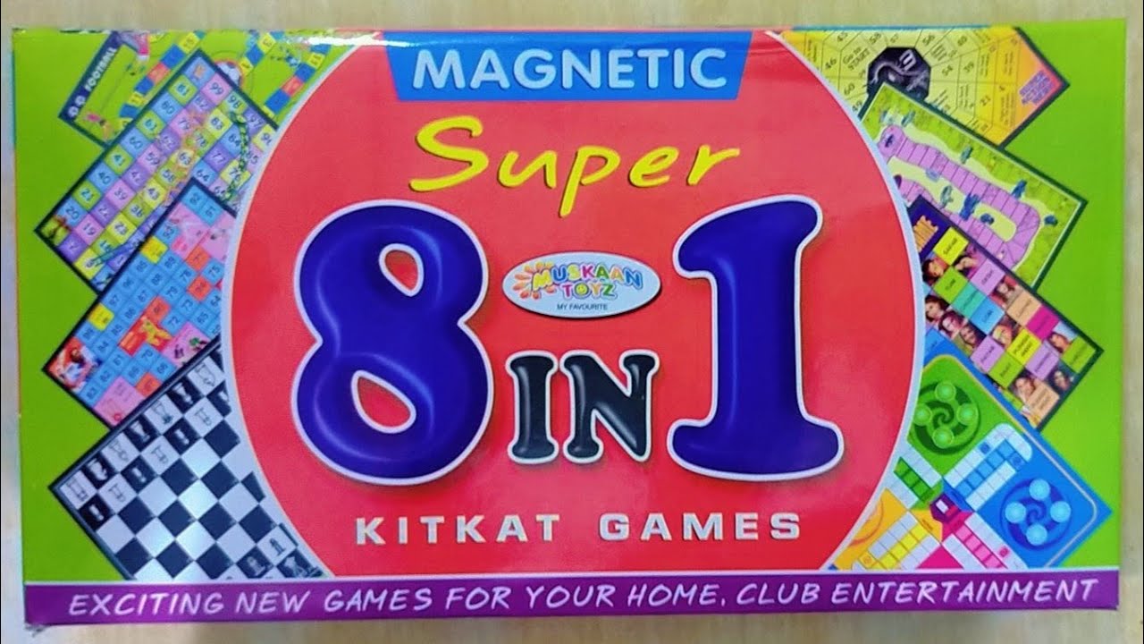 unboxing of 8 in 1 game Part -1 - YouTube