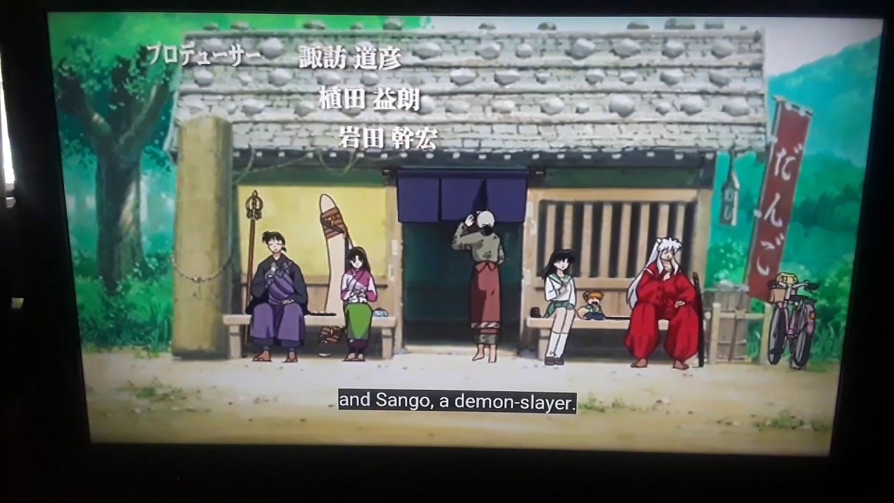 Miroku touches Sango's butt in Inuyasha Movie 3 Part 4 - YouTube