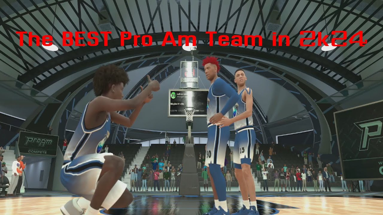 We are the BEST Pro Am Team in 2k24 - YouTube