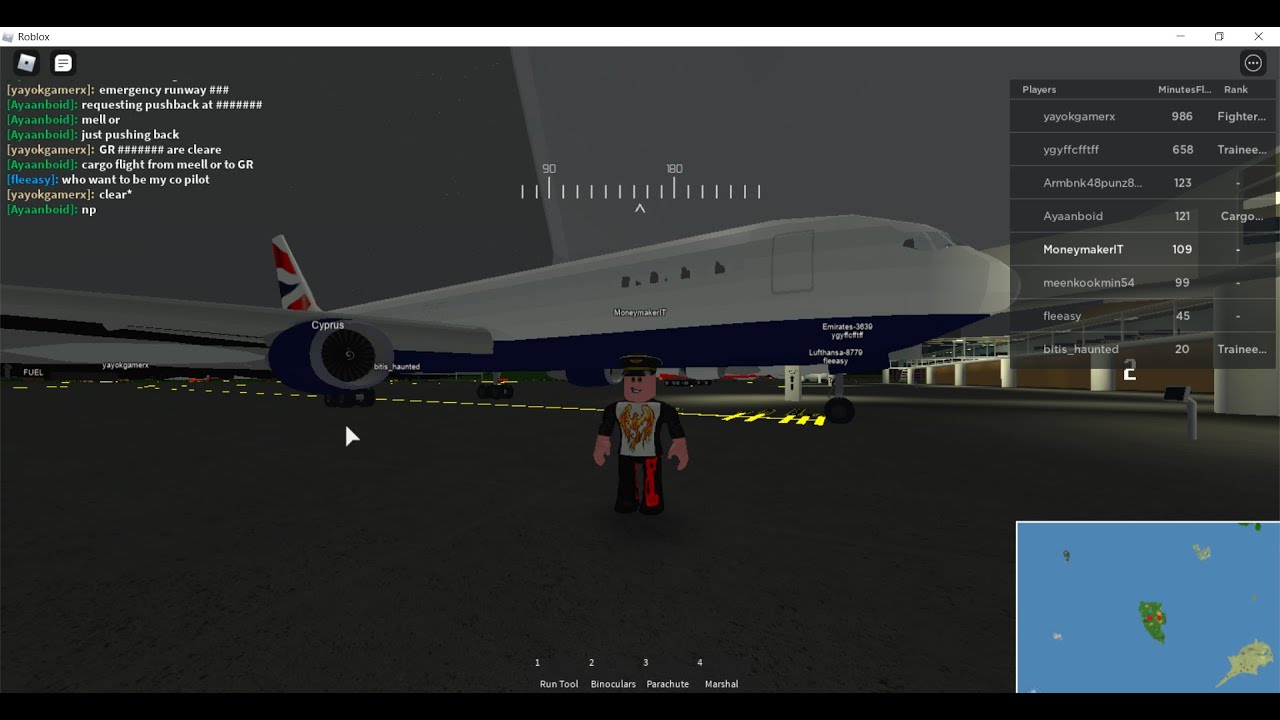 FLYING THE BRITISH AIRWAYS B767 IN PTFS (ROBLOX) #3 - YouTube