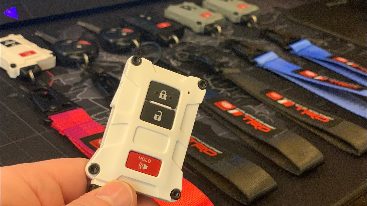 AJT Design key fobs for my TRD Pros! Subtle but important... - YouTube