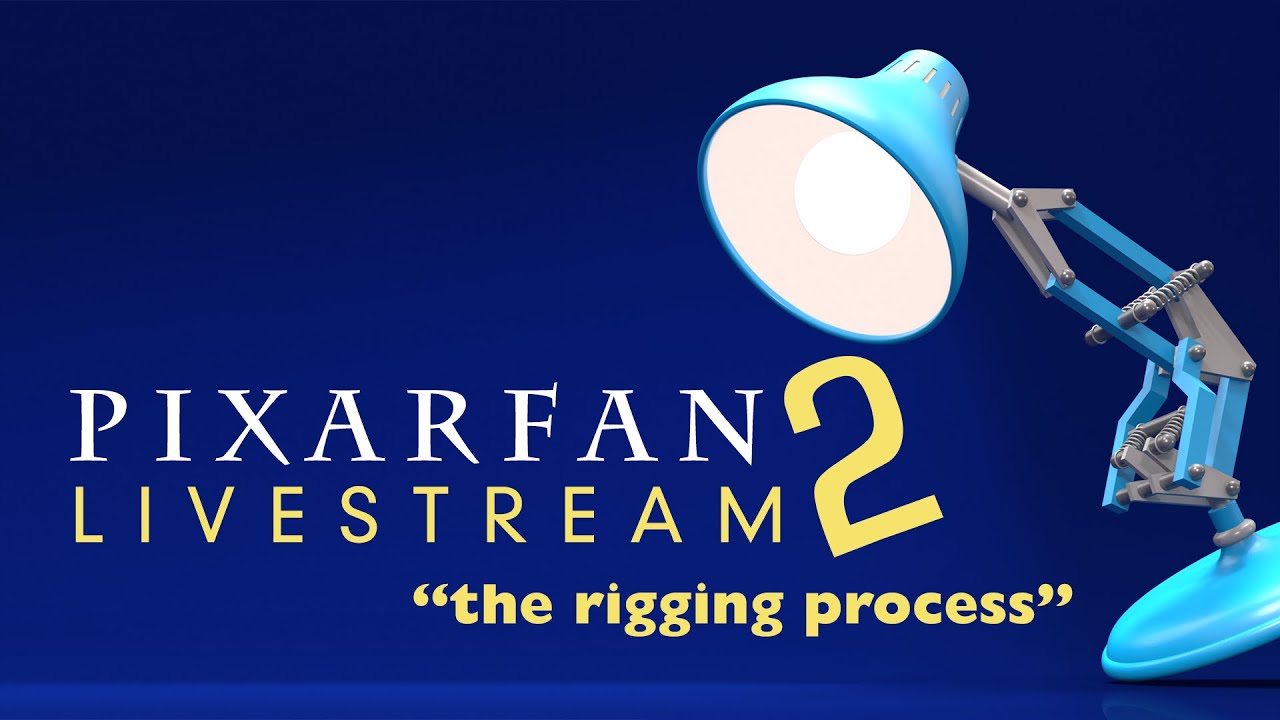 PixarFan Livestream #2 - "The Rigging Process" - YouTube