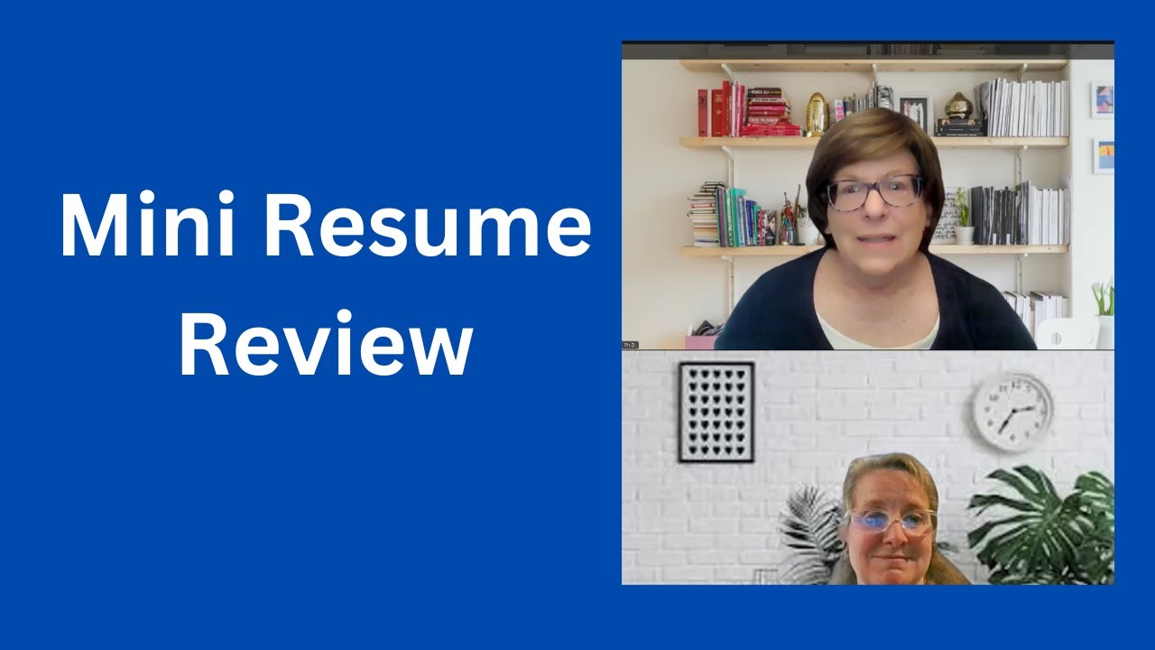 Deb Gates Resume Review - YouTube