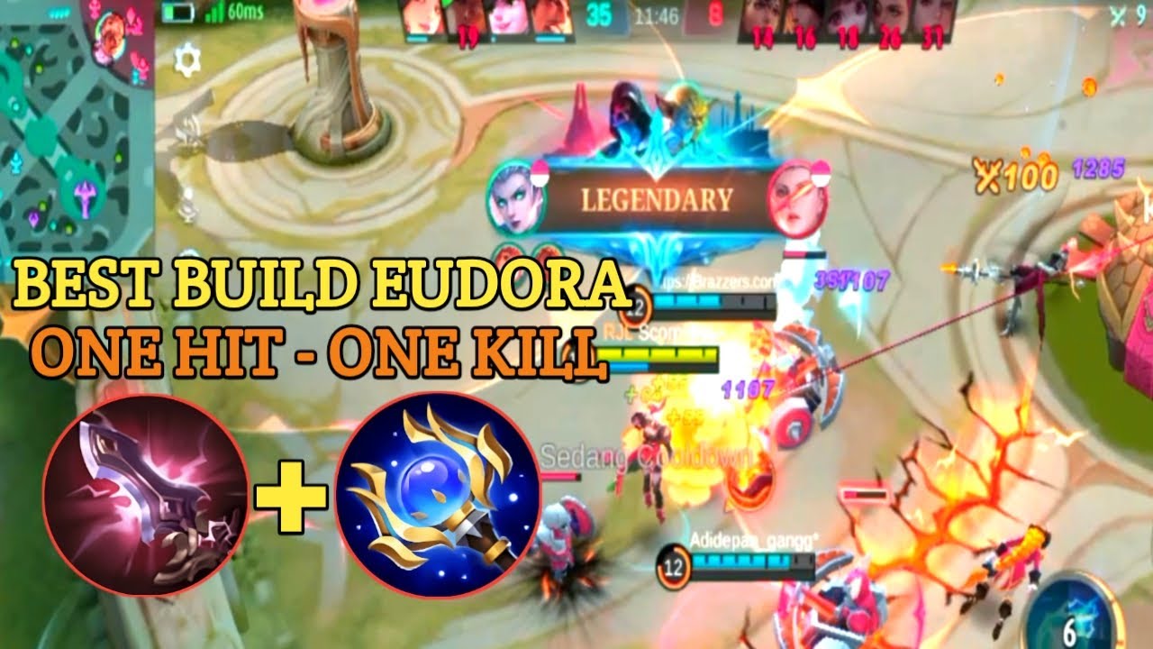 One Hit -One Kill BEST BUILD EUDORA - YouTube