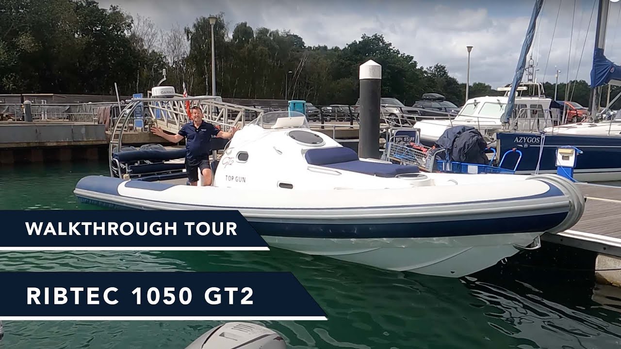 Ribtec 1050 GT2 - Walkthrough Tour - A great rib that can easily tackle ...