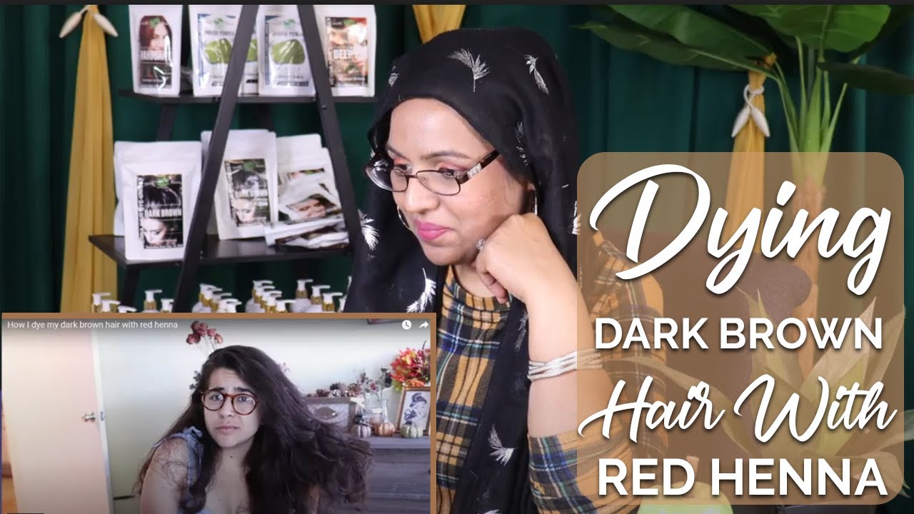 Henna For Hair Brown Color With Red Henna|Henna Specialist Reacts ...