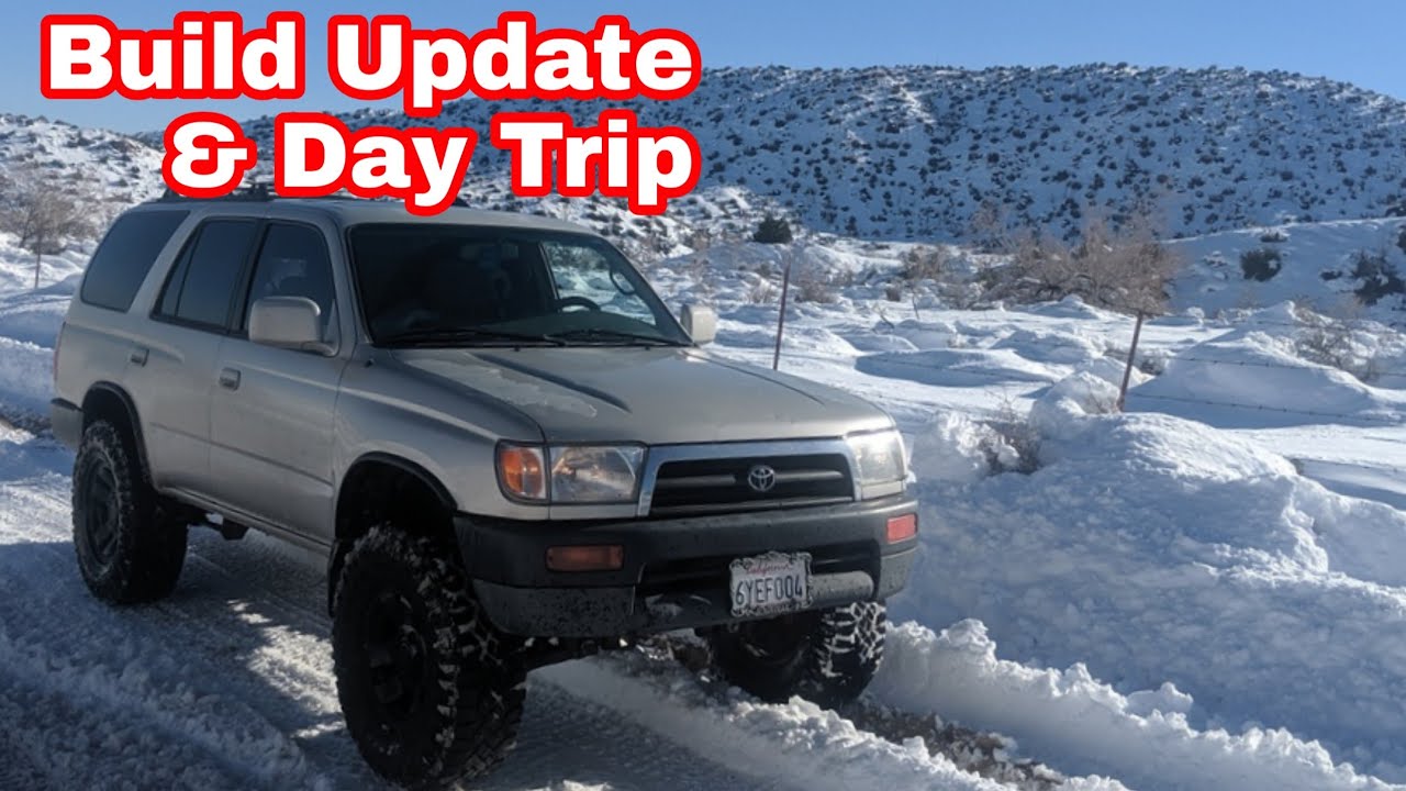 Toyota 4Runner microcamper build - Day trip and update. - YouTube
