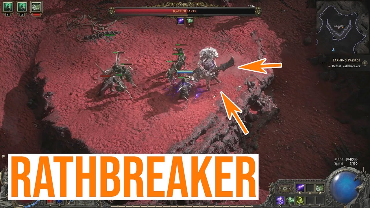Path of Exile 2 | Rathbreaker Boss Fight - YouTube