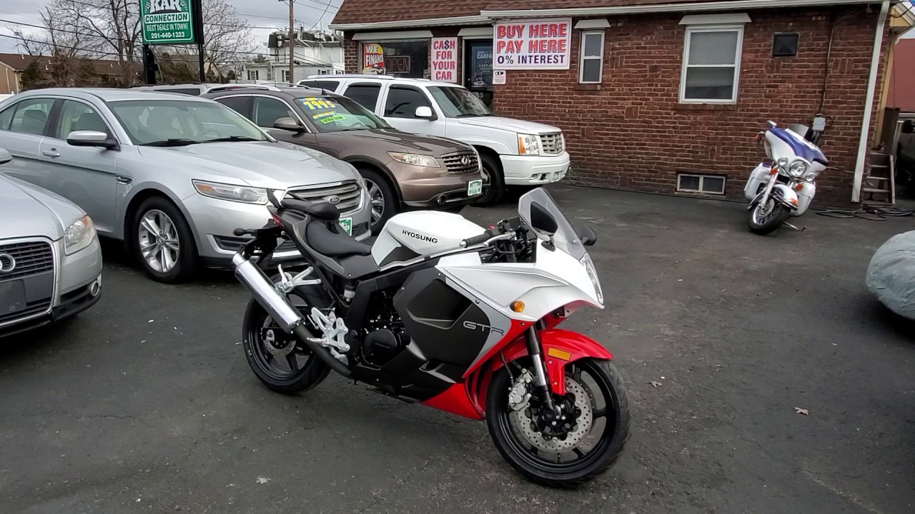 2015 Hyosung 250 gtr- new- 0 miles- $2995 - YouTube