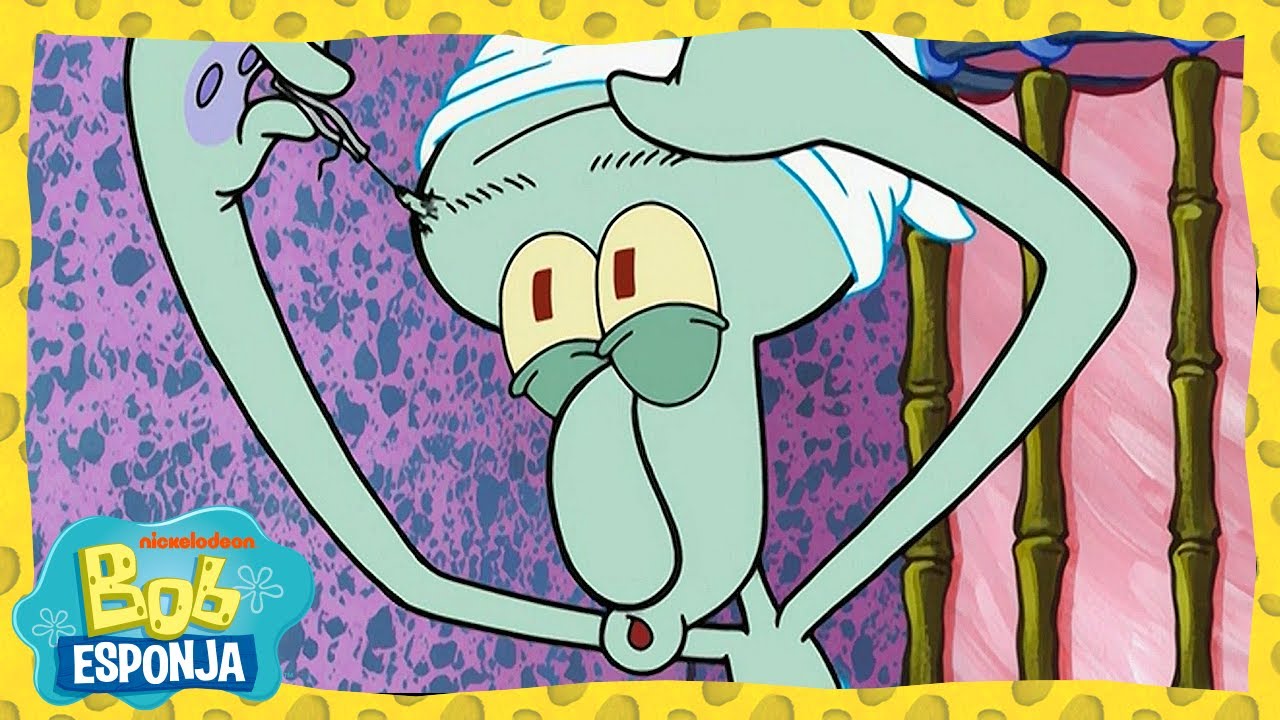 ¡La noche loca de Calamardo! | Bob Esponja en Español - YouTube