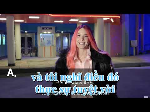 BTS(Vietsub) Halsey Trả vời phỏng vấn trong buổi họp báo của BTS 17/04