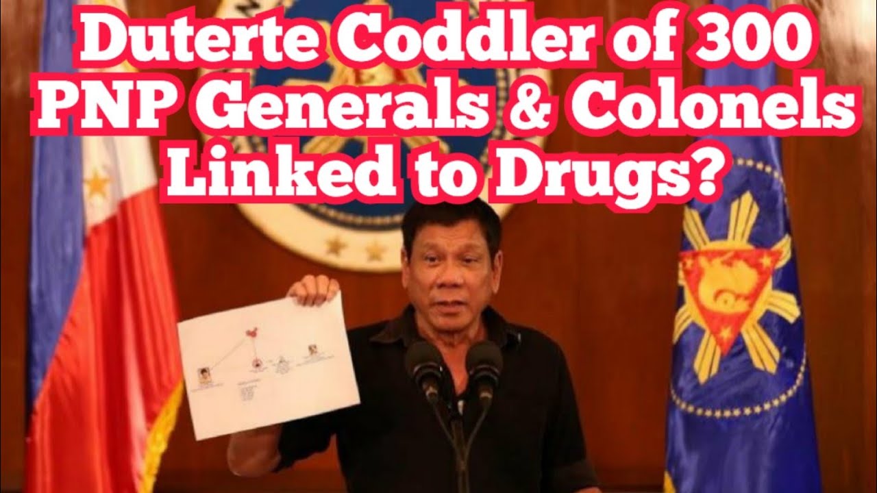 300 Duterte PNP Generals & Colonels Drug Lords/ Protectors? Abalos Asks ...