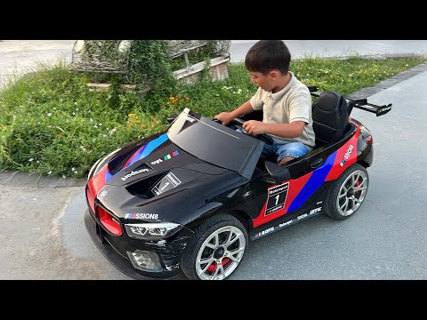 Akülü araba sürüyoruz 🥳 | Akülü araba videoları