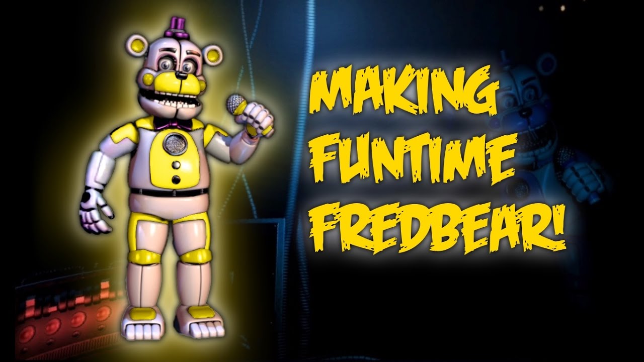 [ FNAF | Speed Edit] - Making Funtime Fredbear! - YouTube