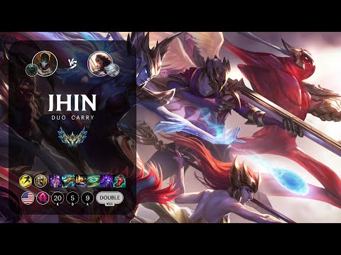 Jhin ADC vs Samira - NA Challenger Patch 14.8