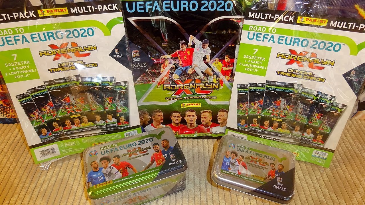 Panini Road to Euro Tins + Mega Starter pack + Multipack Top Masters ...