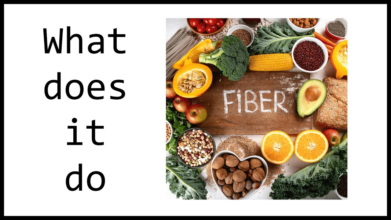 What Does Eating Fiber Do - YouTube