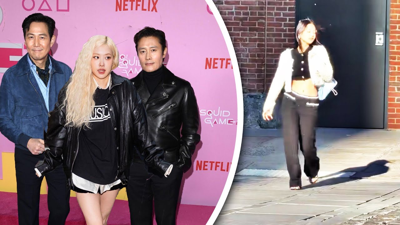 Rosé attending Squid Game Season 2 premiere in LA? Jennie rehearsing ...