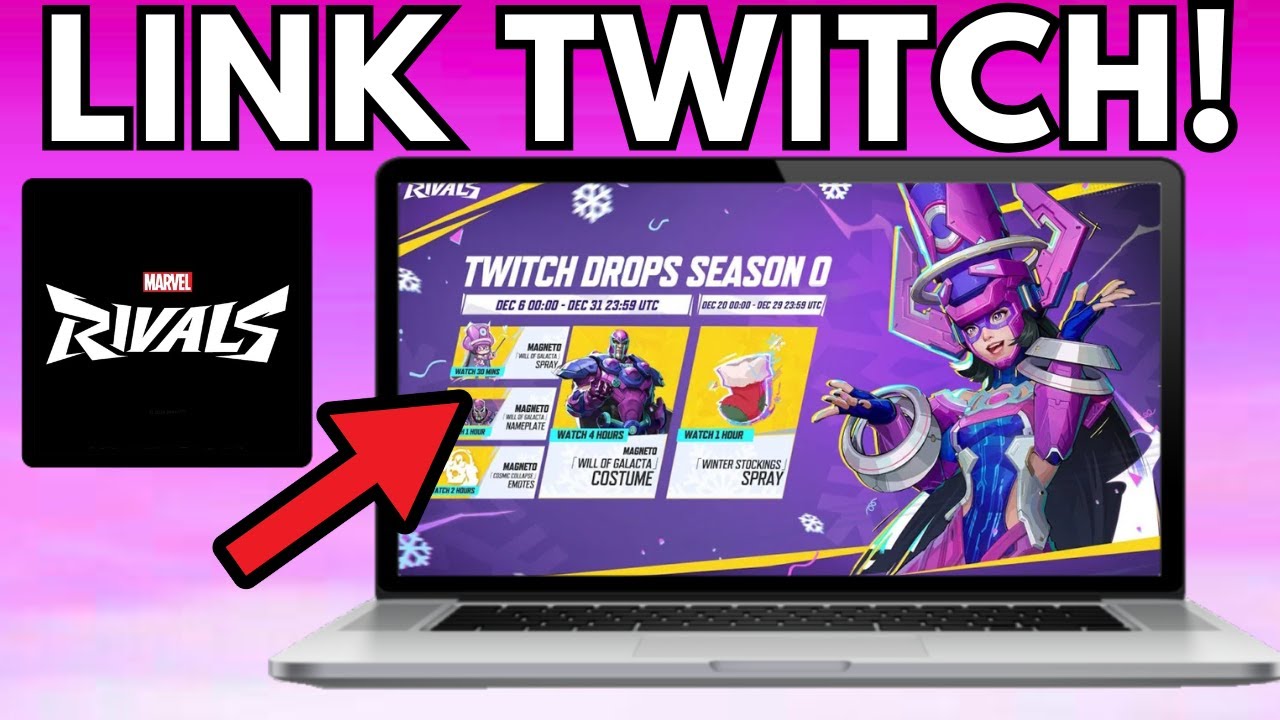 Link Your Twitch Account To Your Marvel Rivals Account - YouTube